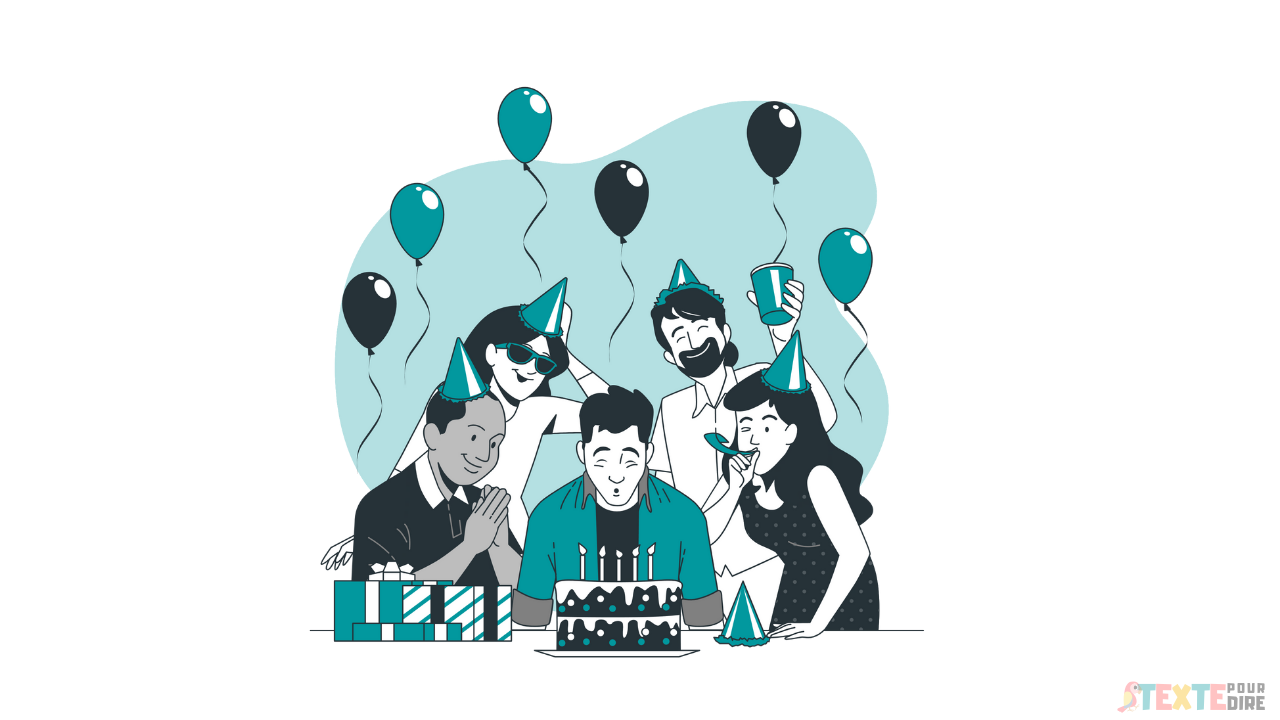 Texte drôle de remerciement anniversaire - Texte Touchant